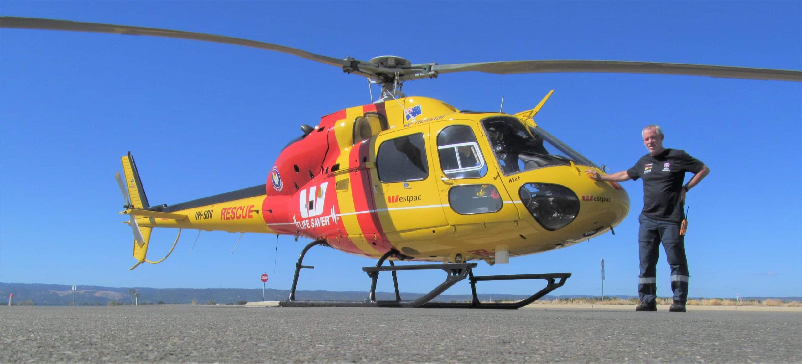 Crewing with helicopter rescue for 43 years | samotor The RAA Magazine